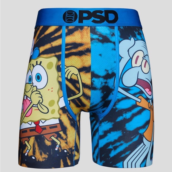 PSD | Underwear & Socks | Nwt Spongebob Squidward Frienemies Psd Boxer ...